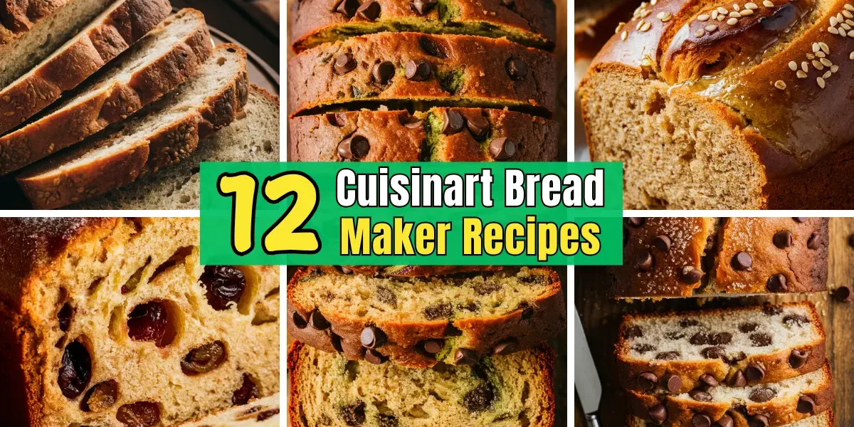 12 Cuisinart Bread Maker Recipes