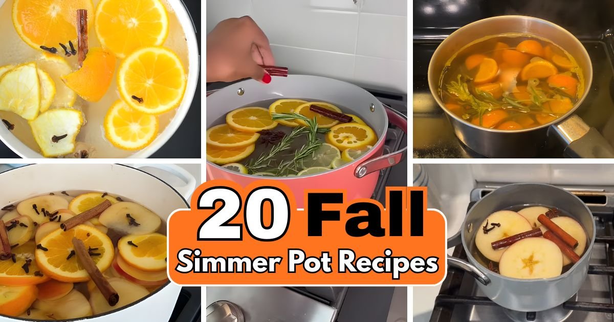 20 Easy Fall Simmer Pot Recipes for Your Home