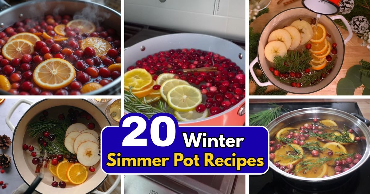 20 Easy Winter Simmer Pot Recipes for a Fresh Home