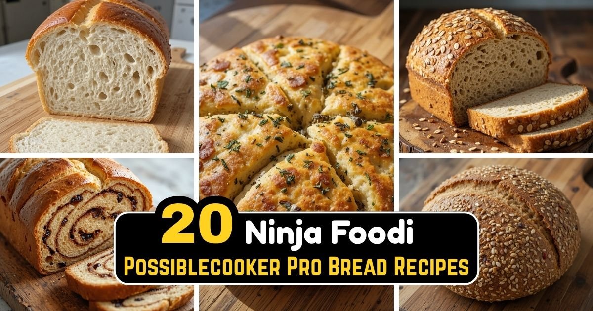 20 No-Oven Ninja Foodi PossibleCooker Pro Bread Recipes