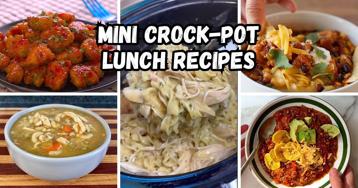 19 Mini Crock-Pot Lunch Recipes That Make Busy Days So Easy